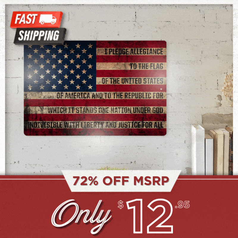 Allegiance Flag by Redline Steel - Holiday Sale 46% OFF MSRP + Free ...
